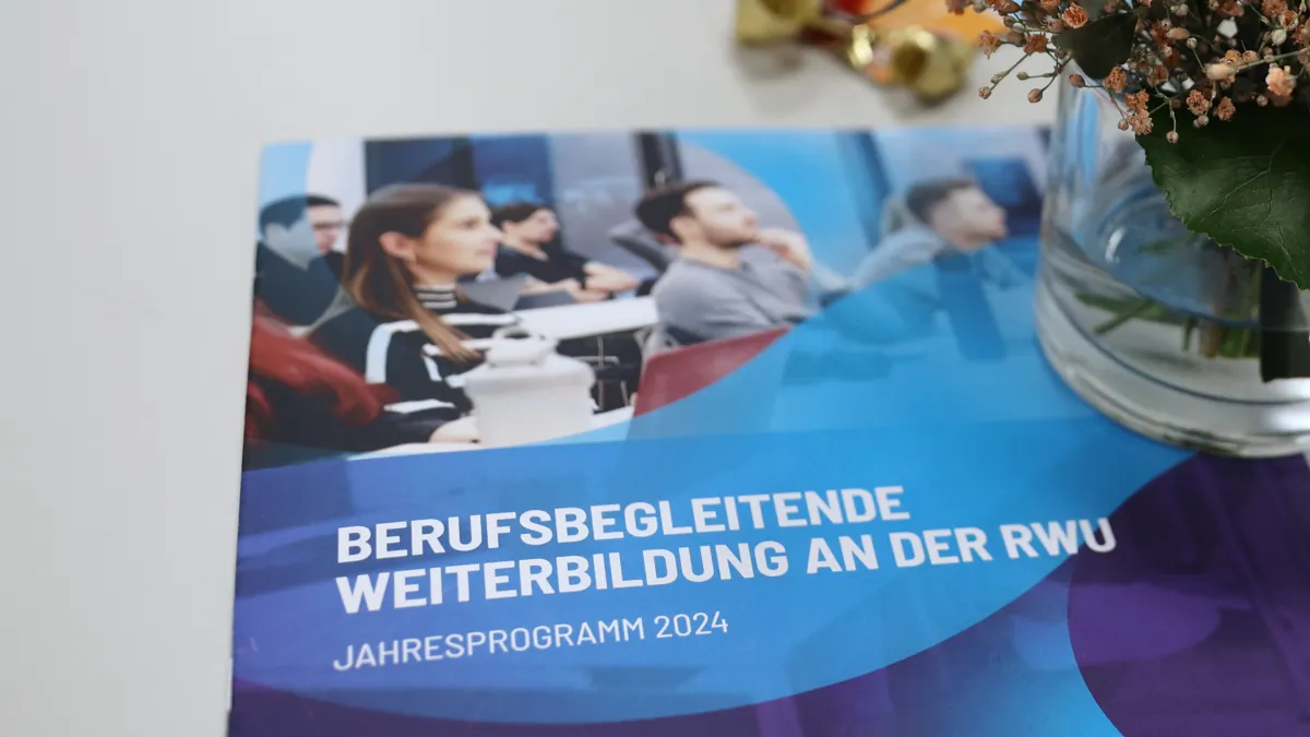 New part-time training program | RWU Hochschule Ravensburg-Weingarten ...