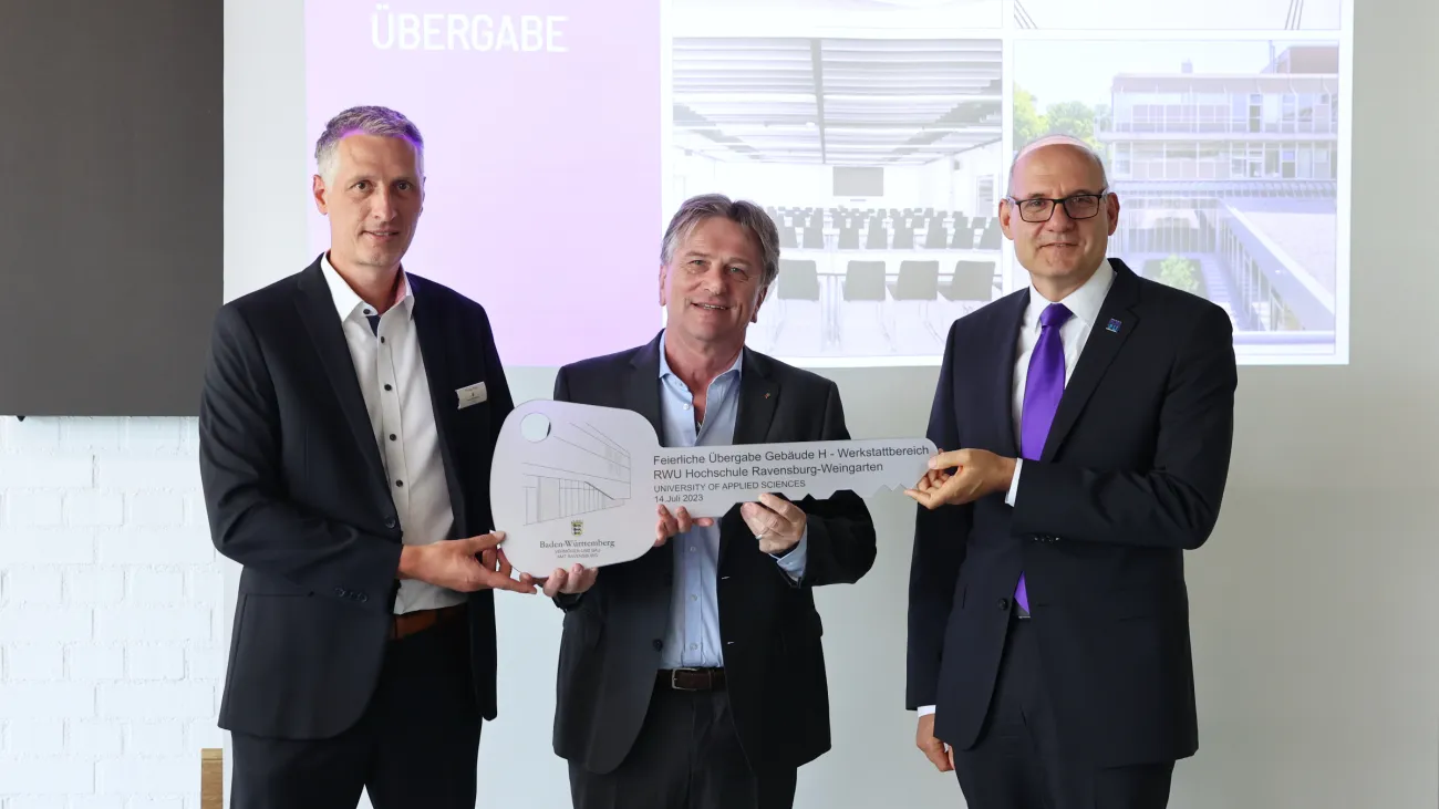 Press release – Handover of the renovated workshop and laboratory wing ...