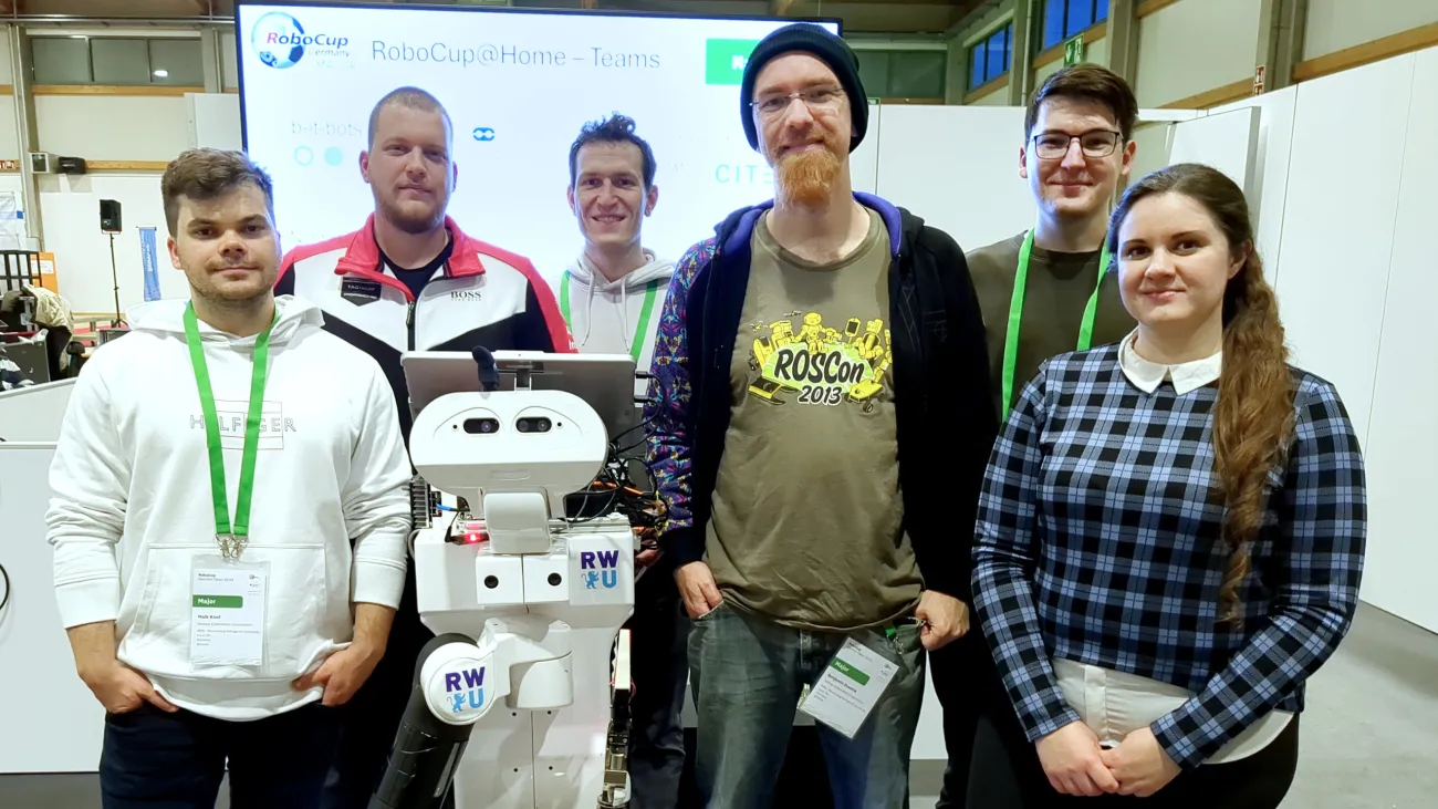 Press release – RWU robotics team finishes at third place at the German ...