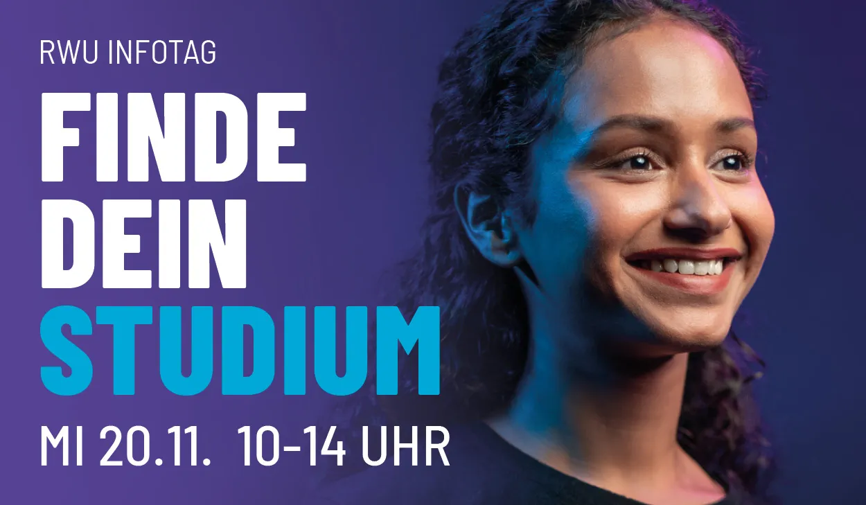 Finde Dein Studium – Studieninfotag an der RWU | RWU Hochschule ...